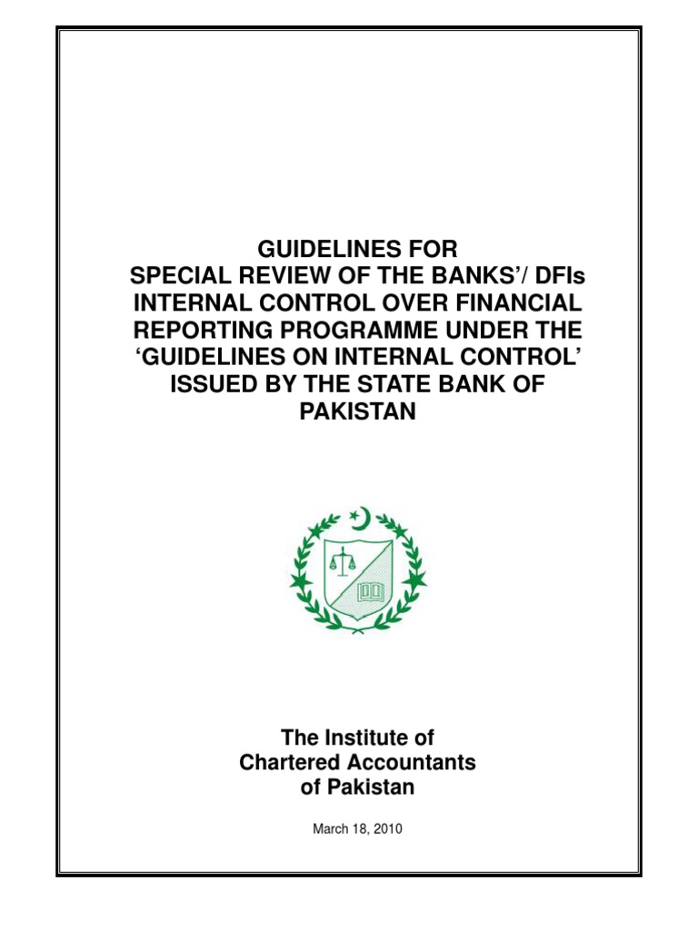 ICFR Guidelines Final Fo Website | Audit | Financial Statement