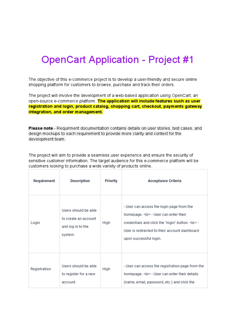 00 - Requirment Documentation - SRS | PDF | Point Of Sale | Login