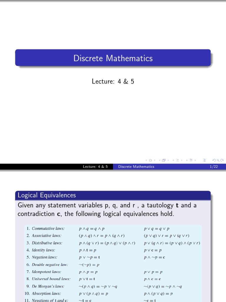 Lecture 4 And 5 Pdf Metalogic Syntax Logic