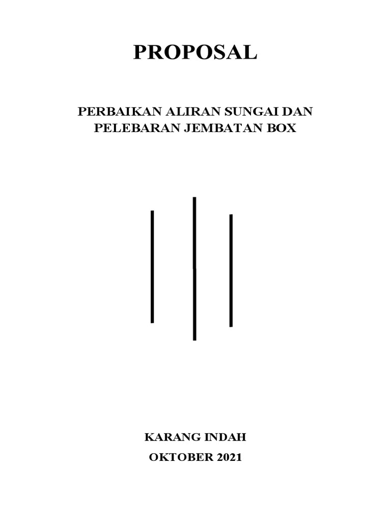 PROPOSAL Banjir Dinas PUPR | PDF