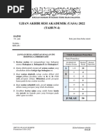 Uasa Matematik Tahun 4 | PDF