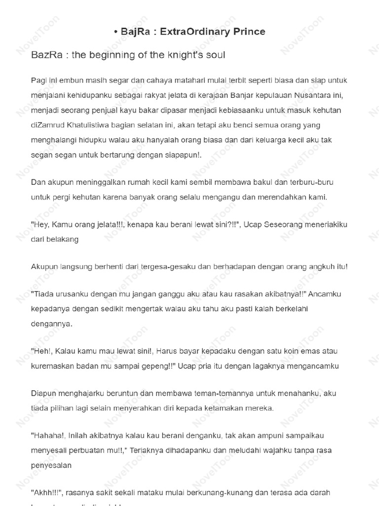 BajRa - ExtraOrdinary Prince | PDF