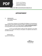 BHW Appointment | PDF