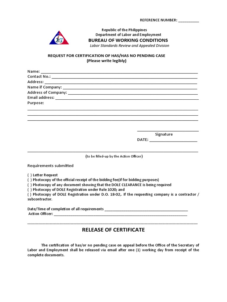CNPC Application Form Revised | PDF | Government | Justice