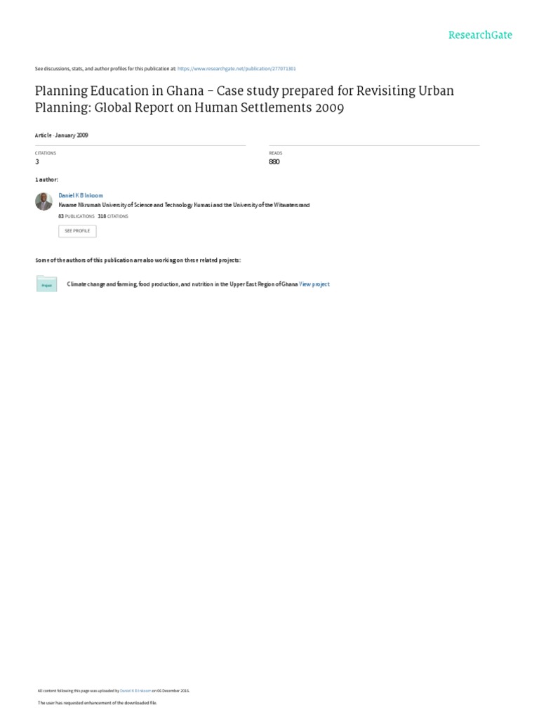 Inkoom Planning Education | PDF | Academic Degree | Gross Domestic Product