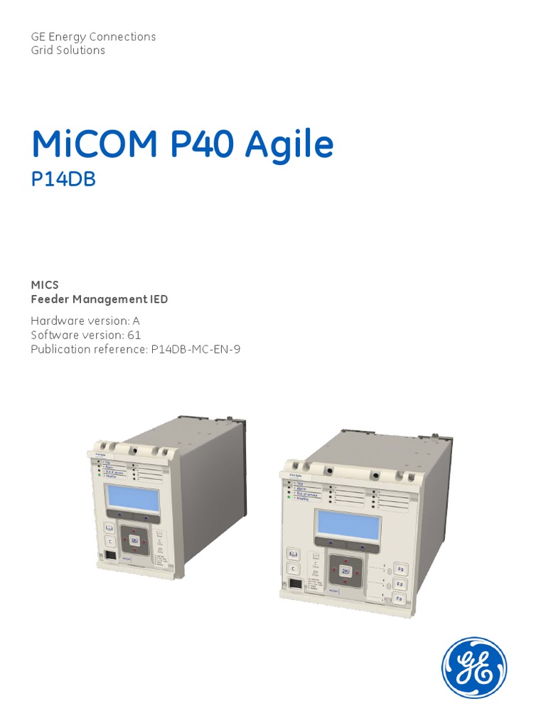 P14DB MC en 9 | PDF | Specification (Technical Standard) | Data Model