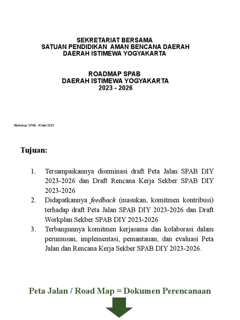 Roadmap Spab I6052023 - Rev MT | PDF