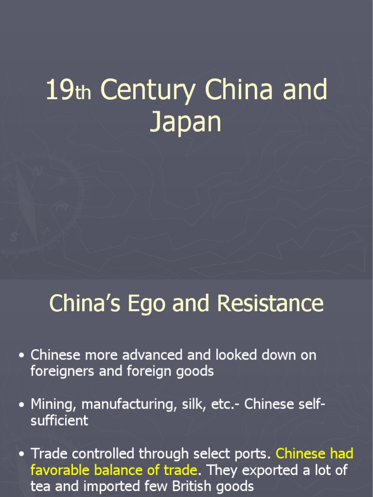 China Japan PPT 19th Century | PDF | Qing Dynasty | China
