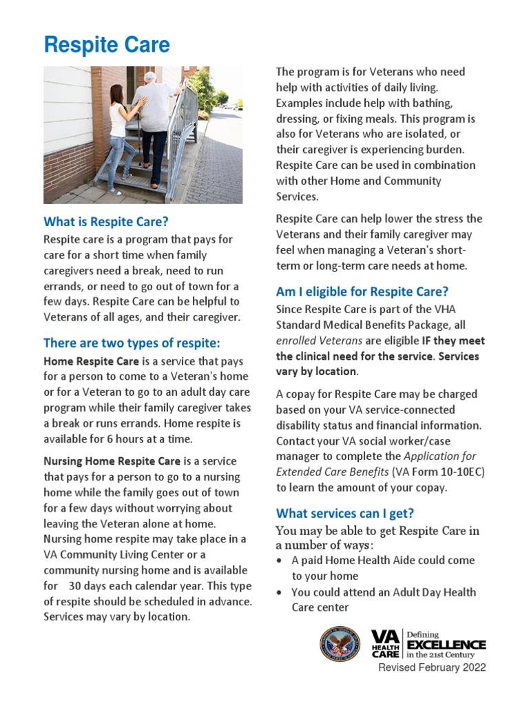 Respite Care | PDF | Caregiver | Long Term Care