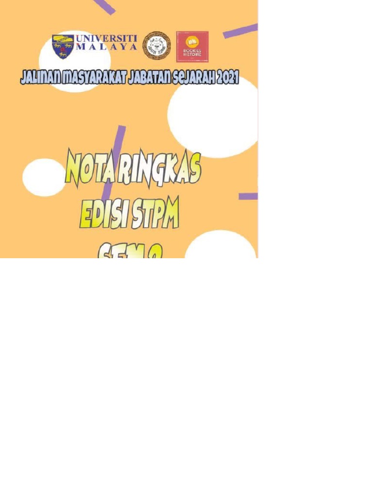 Nota Ringkas Sem 2 STPM | PDF
