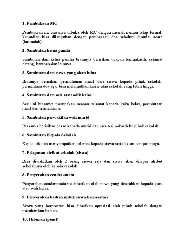 PERPISAHAN | PDF | Karier & Perkembangan | Pengembangan Diri