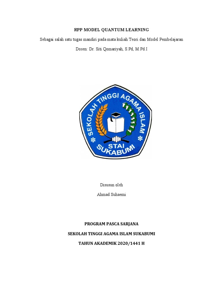 RPP Quantum Learning | PDF