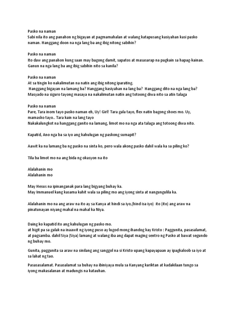 Pasko-na-naman | PDF