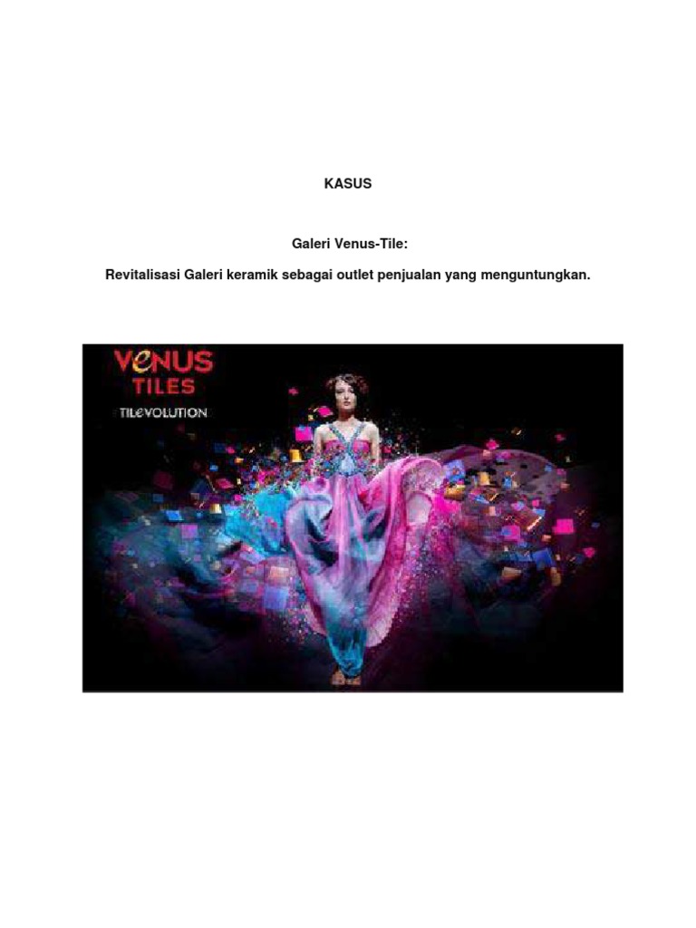 Kasus VENUS Tile Submit +org-Chart-Compressed | PDF