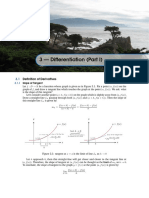 Differentiation Notes | PDF | Function (Mathematics) | Derivative
