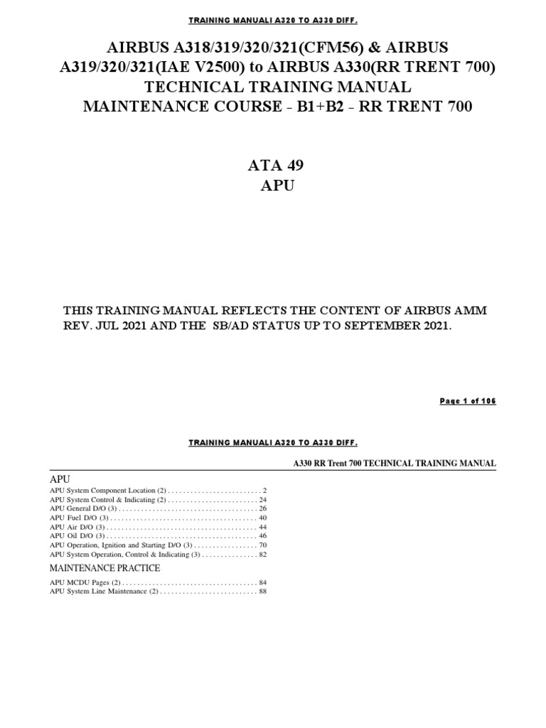 ATA 49 Redacted | PDF | Valve | Equipment