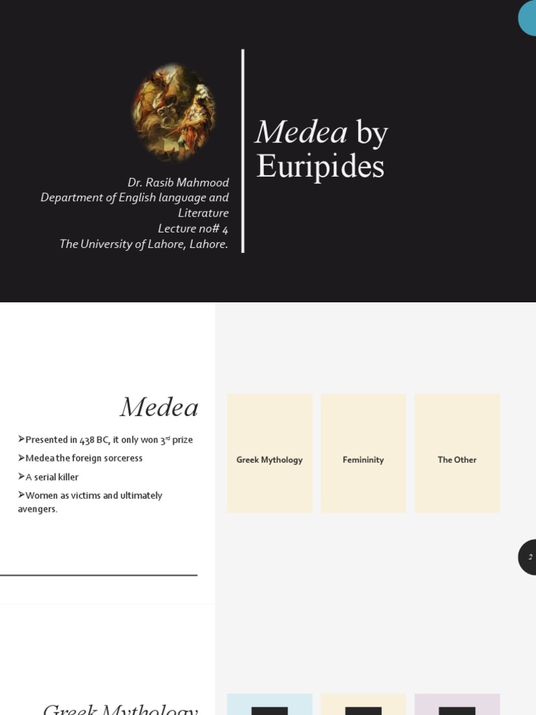 Medea by Euripides | PDF | Jason