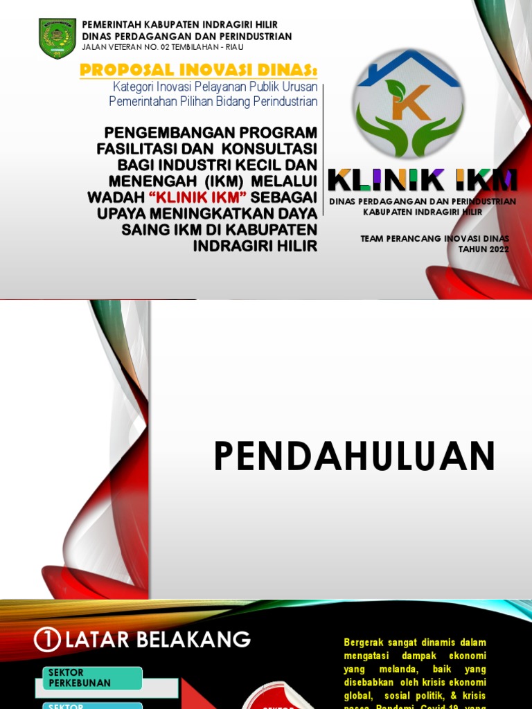 Proposal Klinik Ikm | PDF