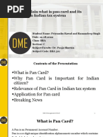 PAN Card Password - How To Open E-PAN Card PDF Password, PAN Card | PDF ...