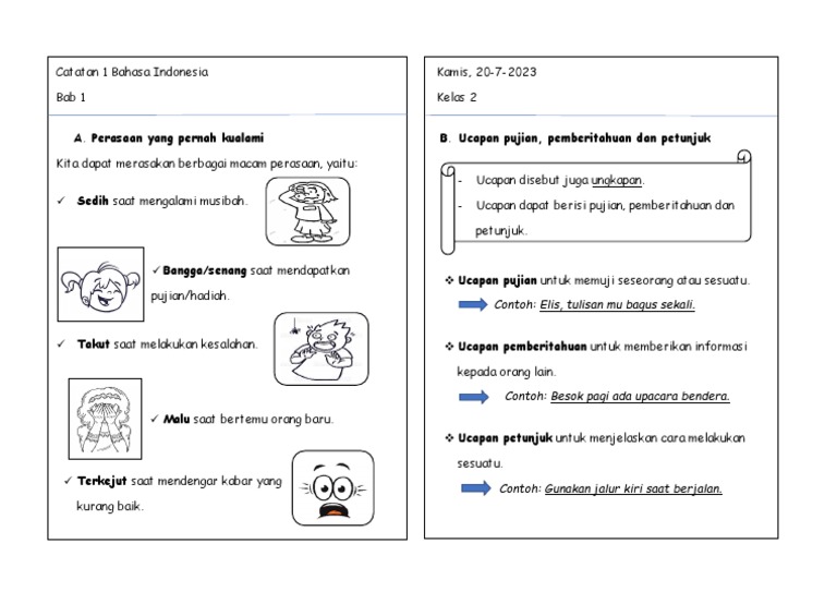 Cat 1 BI Bab 1 | PDF