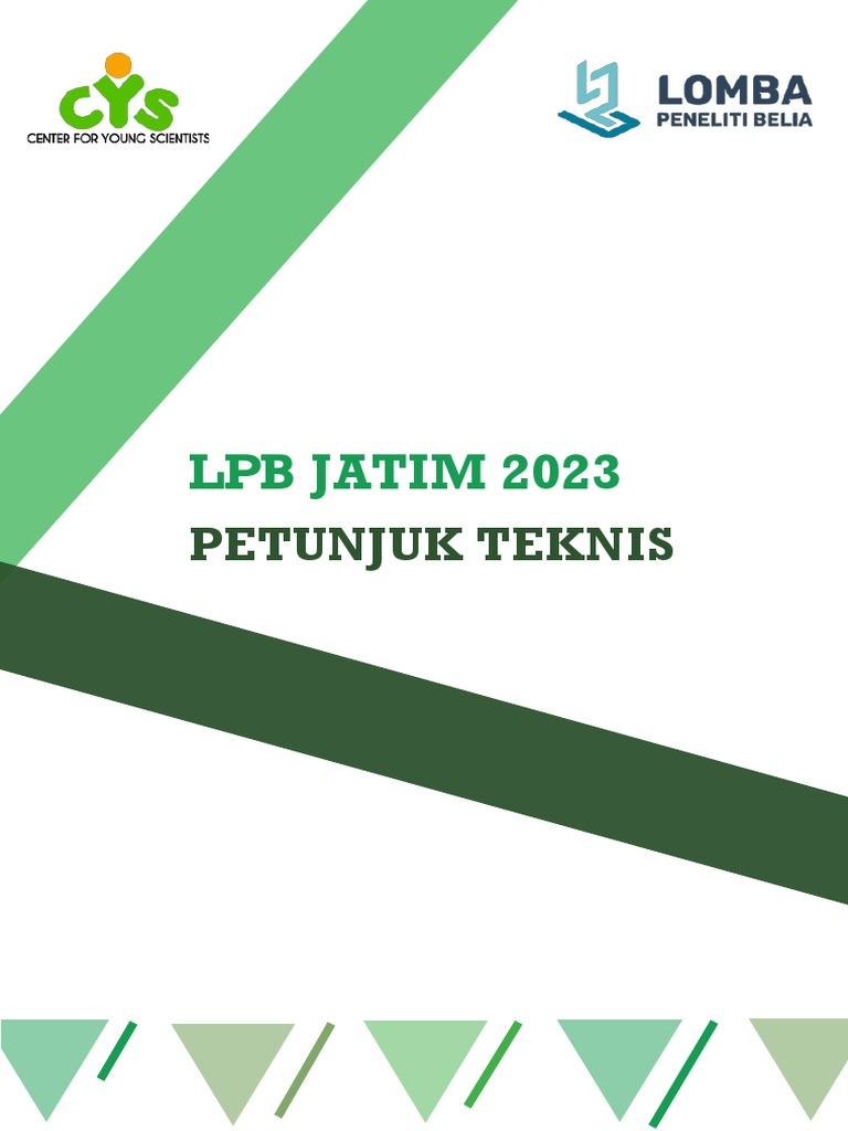 LPB JATIM 2023 - Juknis | PDF