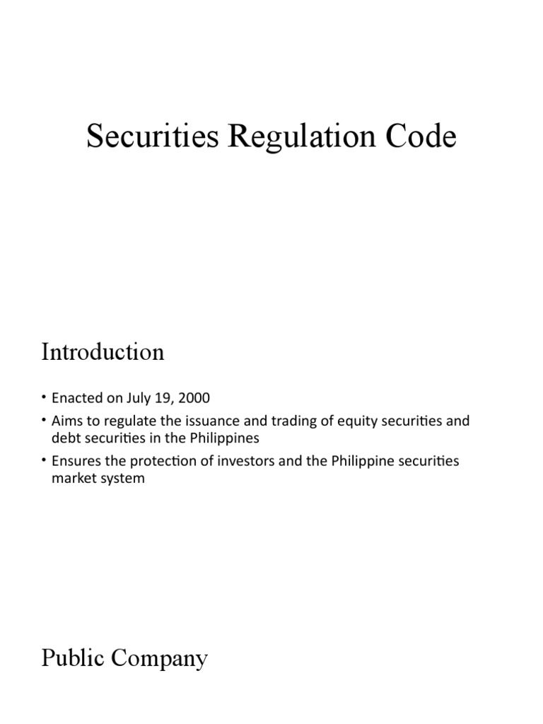 SRC Presentation | PDF | Law