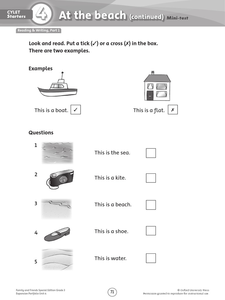 Unit 4: Class 3 English Activities | PDF | Physical Education | English ...