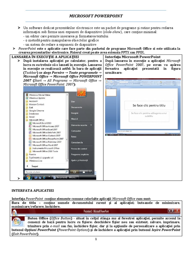 Microsoft - PowerPoint - de Listat | PDF