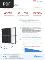 Trina 620w Datasheet | PDF | Solar Panel | Photovoltaics