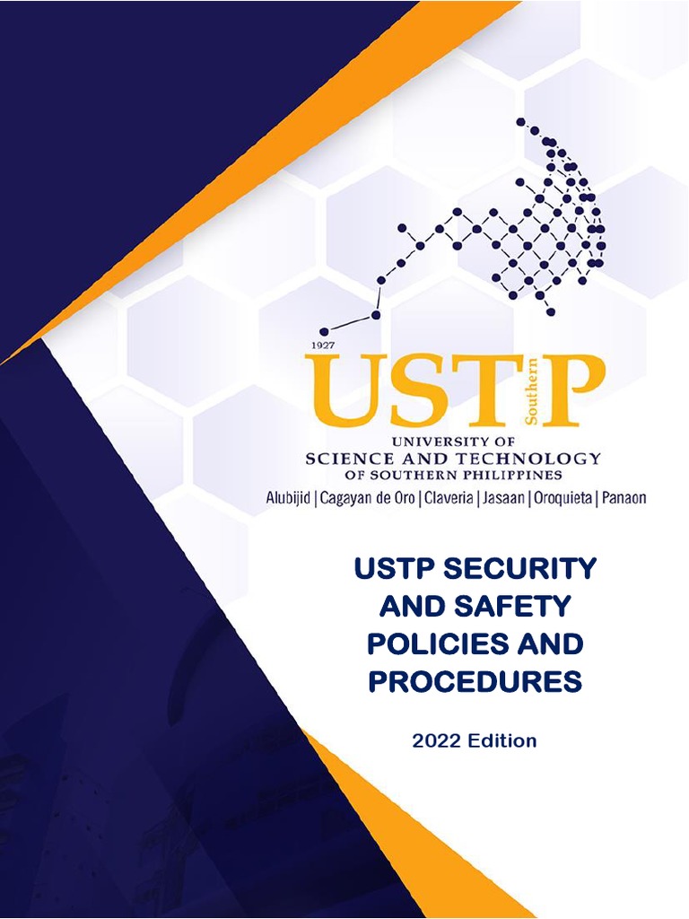 USTP Security & Safety Policies 2022 | PDF | Identity Document ...