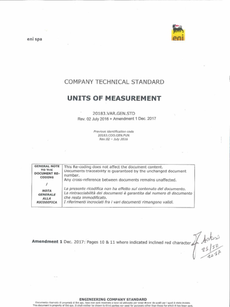 N.STD - Unit of Measurement | PDF | Barrel (Unit) | Standardization