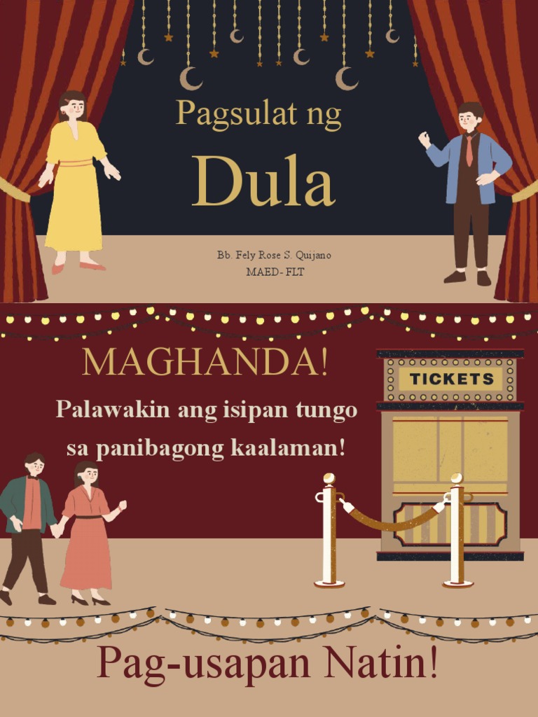 Pagsulat NG Dula | PDF