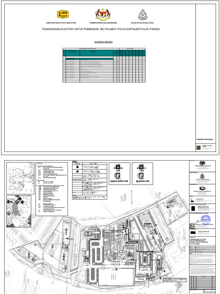 291 - 9902 - 301 - Pemasangan Elektrik Untuk Pembinaan Ibu Pejabat ...