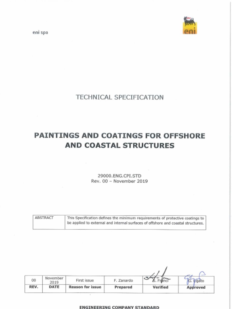 29000.ENG - CPI.STD - Paintings and Coatings | PDF | Corrosion | Paint