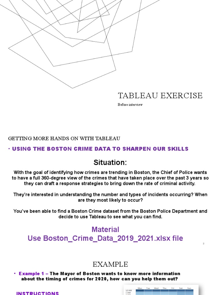 Exercise in Tableau Public v2 | PDF | Crimes | Crime & Violence