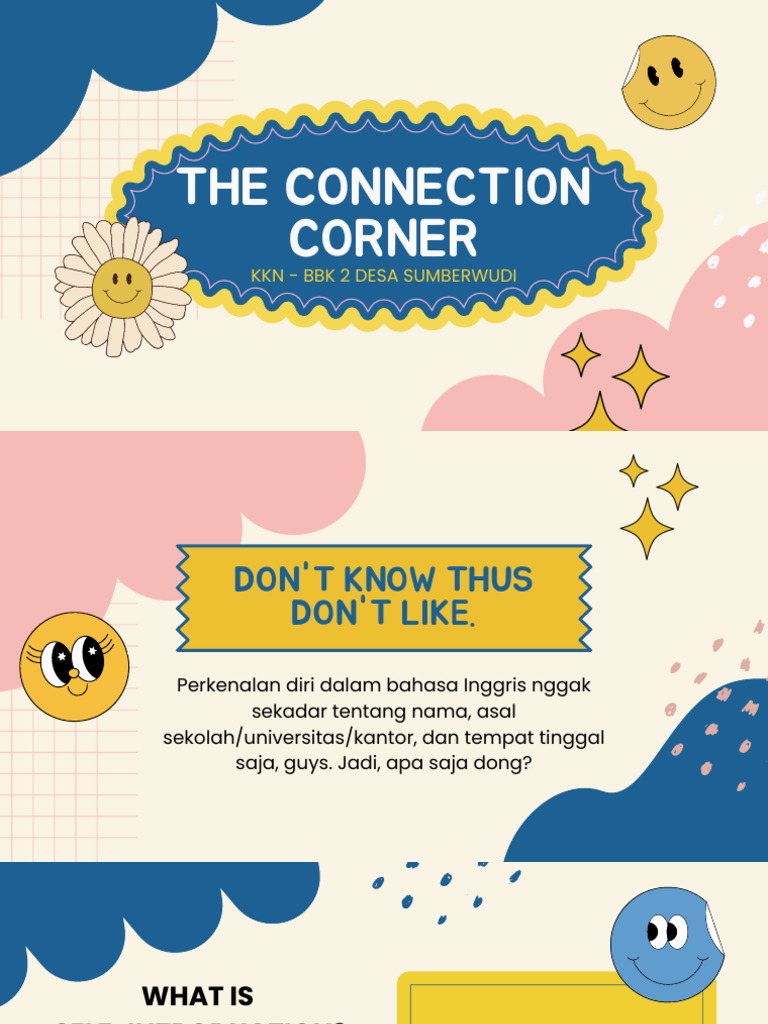 The Connection Corner | PDF