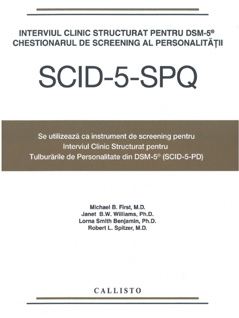 Scid 5 SPQ | PDF