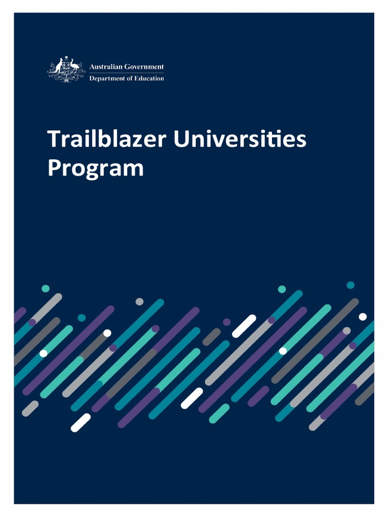 Program Guidelines Trailblazer Universities Program v2 | PDF | Freedom ...