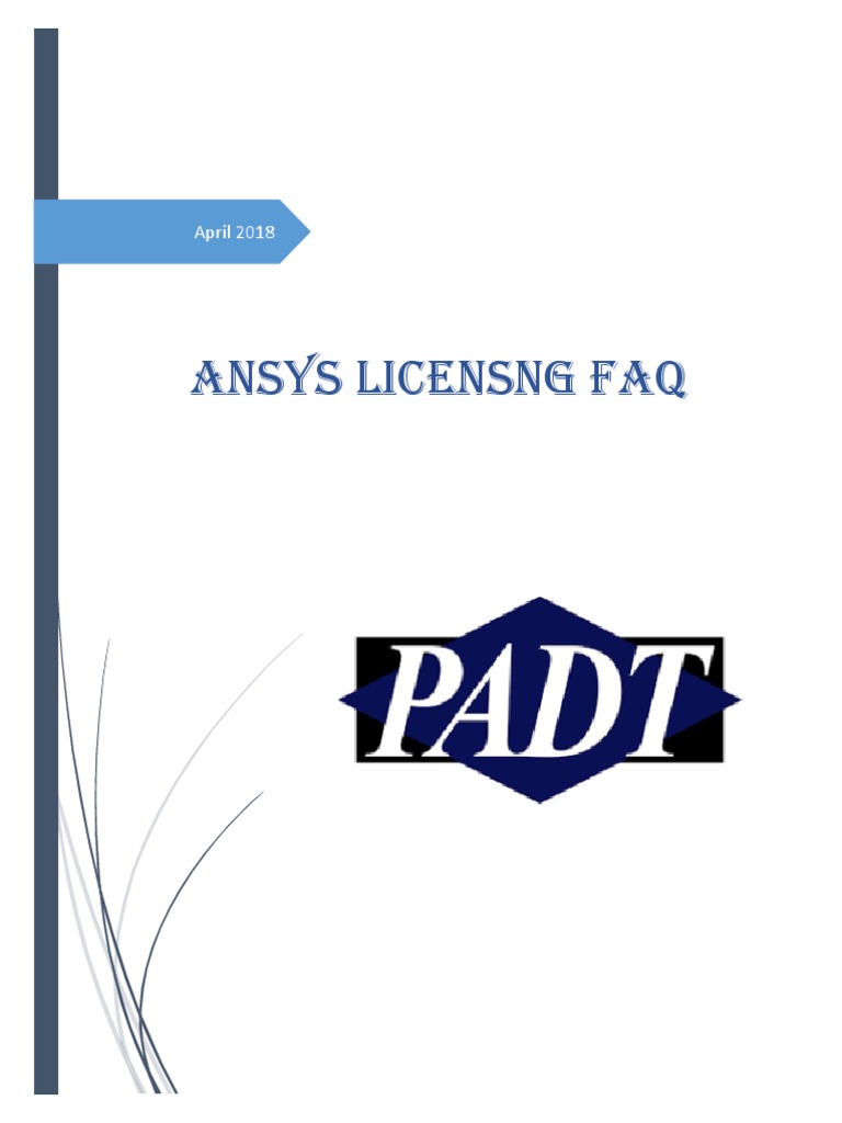Ansys Licensing Faq | PDF | Server (Computing) | User (Computing)