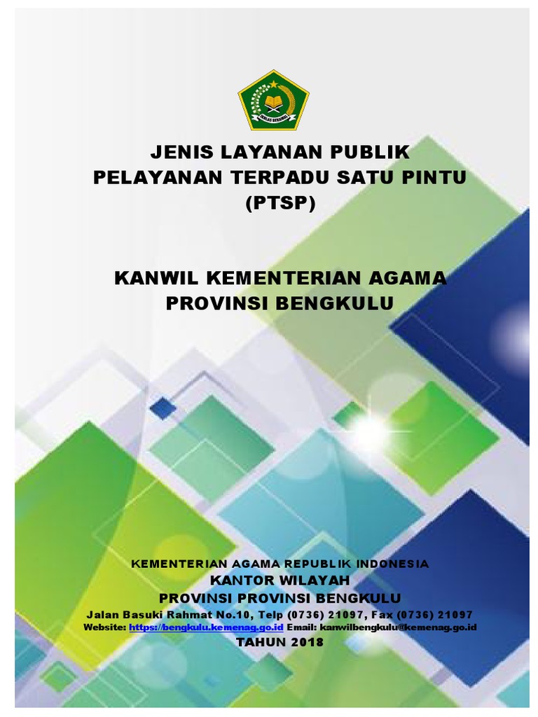 30 Dokumen Layanan Dan SOP PTSP | PDF