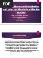 Interdisciplinary Project Class 10 | PDF | Globalization ...