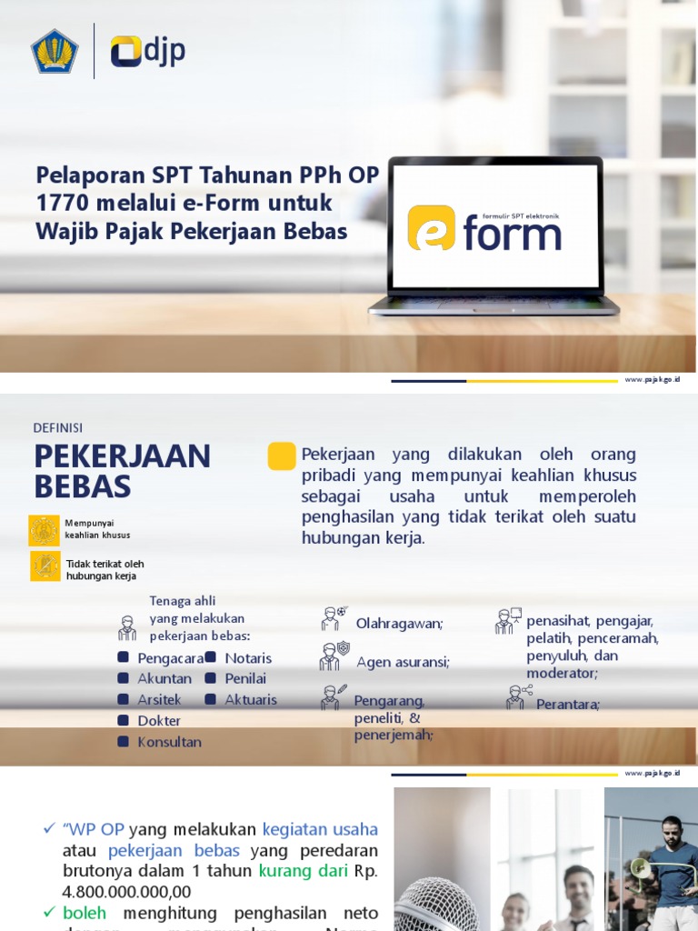 Eform PDF Pekerjaan Bebas | PDF