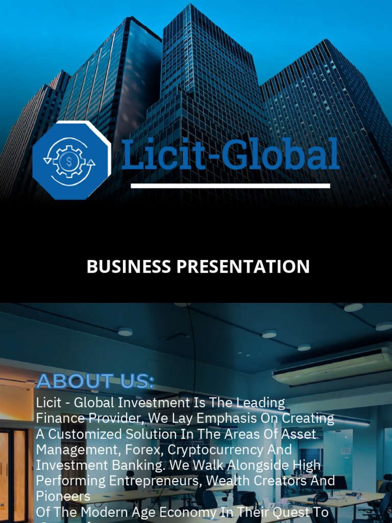 Licit Global Investment Solutions | PDF | Business | Economies