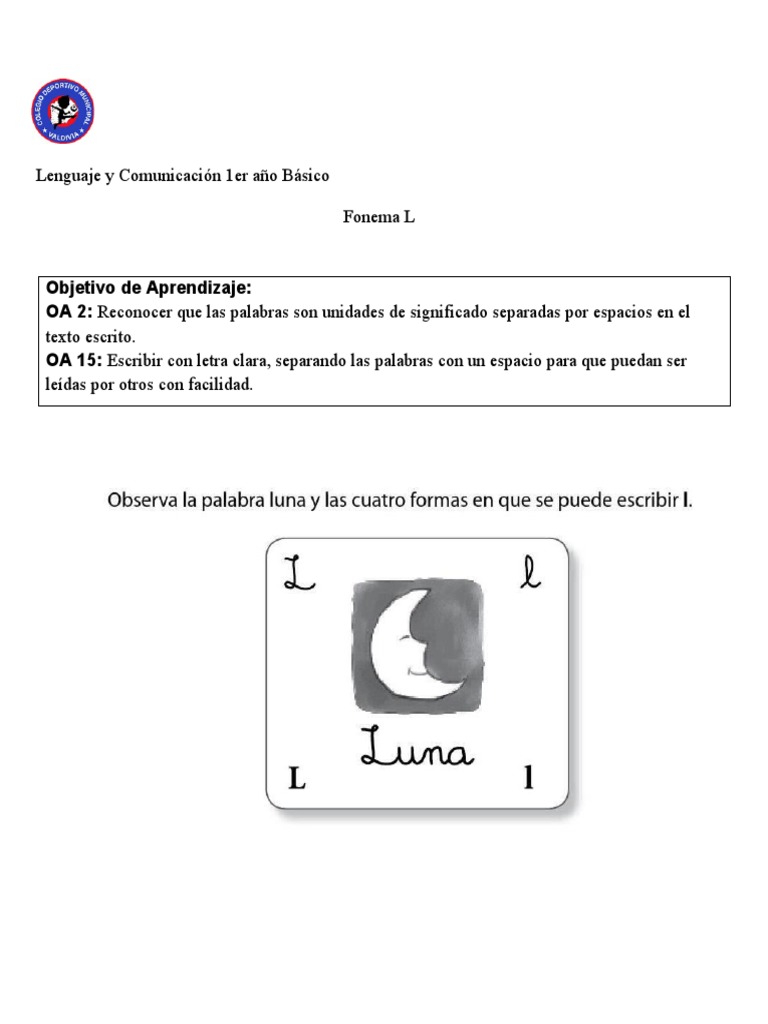 Fonema L | PDF