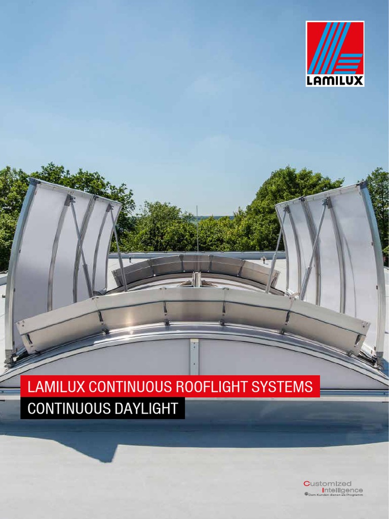 LAMILUX Continuous Rooflight Systems | PDF | Building Insulation ...