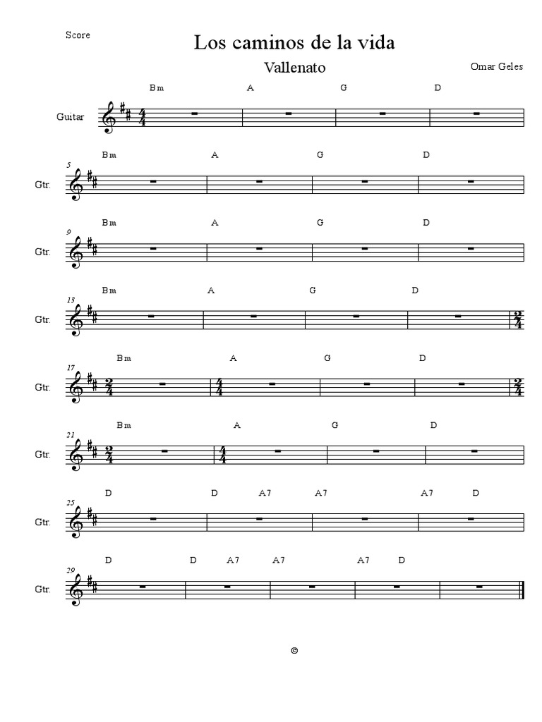 Los Caminos de La Vida | PDF