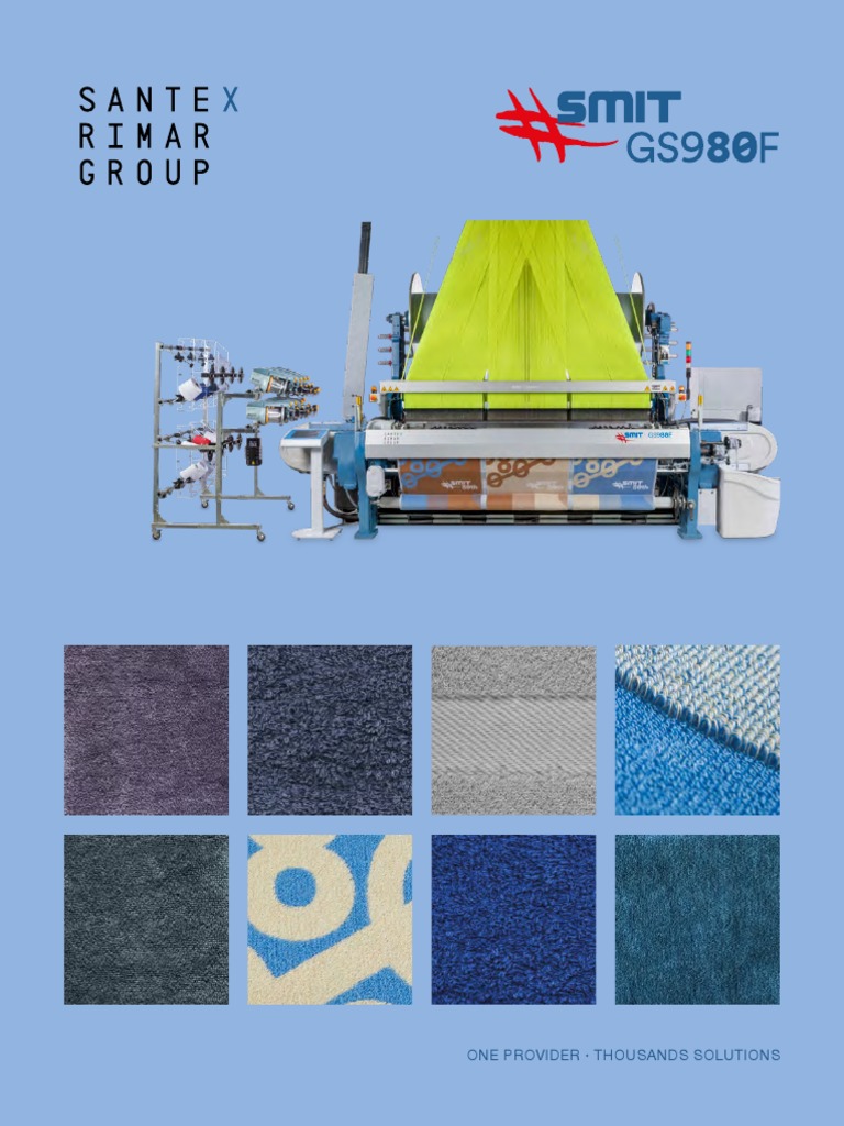SMIT GS980 F - Brochure | PDF | Loom | Weaving