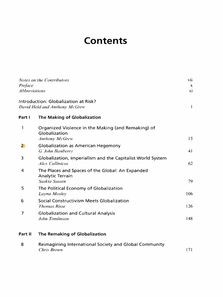 59---Held, David Anthony McGrew. 2007. Globalization Theory. Approaches ...