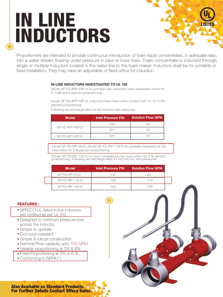 Sffeco Foam Inductor | PDF