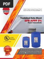 Afff MSDS | PDF | Firefighting | Chemistry
